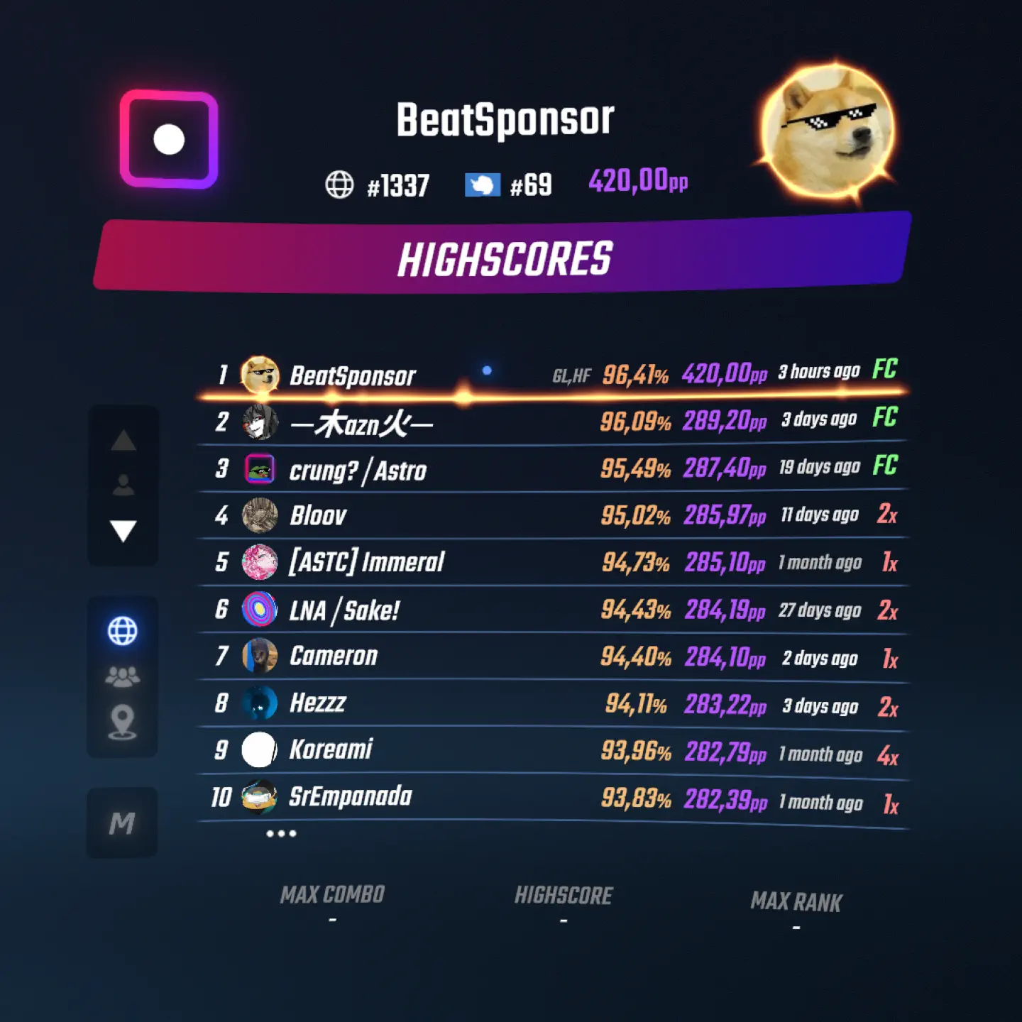 BeatLeader - Beat Saber leaderboard